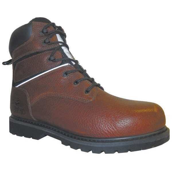 Work Master Size 10 Men's 6" Work Boot Steel Work Boots, Brown CL-06-R2 ...