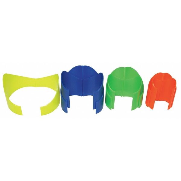 Pipe-Pro Metal Cutting Guide Set, Plastic, 4 PC 4221 | Zoro