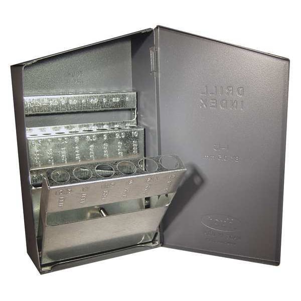 Huot Drill Bit Case, Jobber Length, Steel 11150 | Zoro