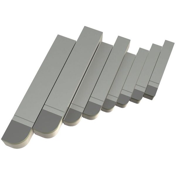 Micro 100 Tool Bit Set, RAD, 1/16-1/2, 16ths, 8 Pc RXL-23 | Zoro