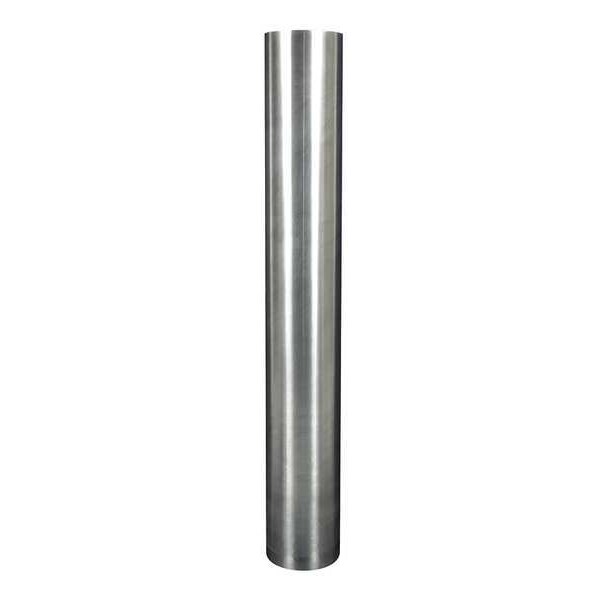 Calpipe Security Bollards Bollard, Fixed, 5", Flat, Natural SSF05000-F ...