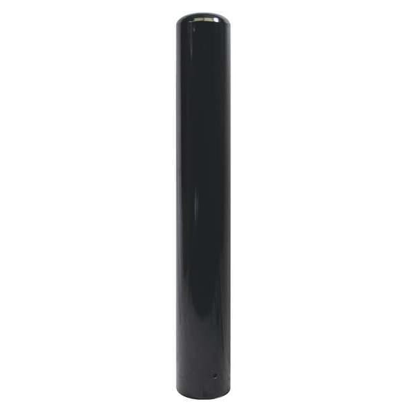 Calpipe Security Bollards Bollard, Fixed, 6", Carbon Steel, Black ...