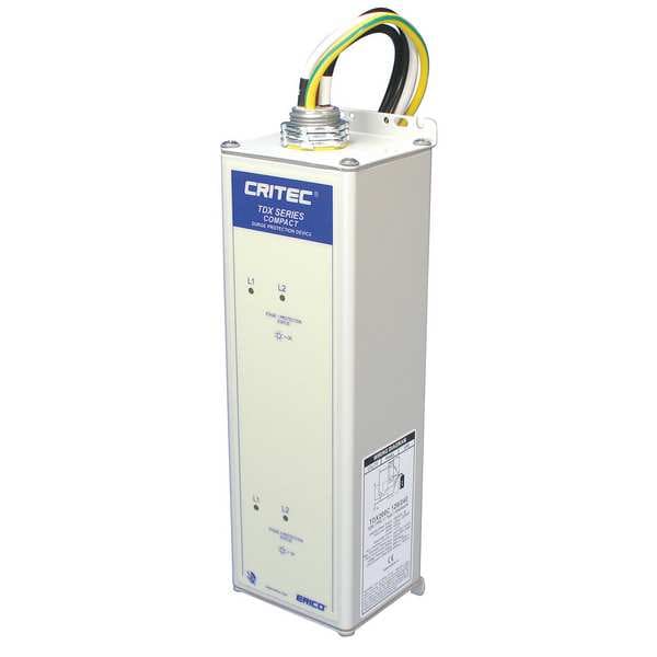Nvent Erico Surge Protection Device, 1 Phase, 120/240V, 3 Poles, 3 ...