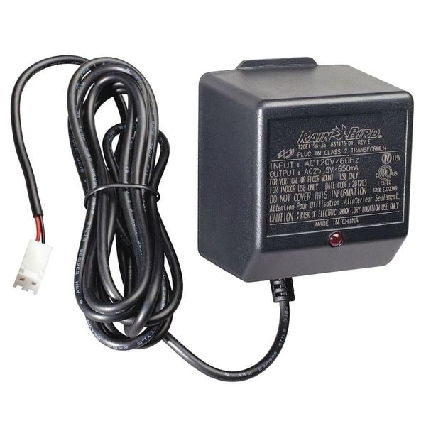 Rain Bird Universal Transformer, 24V, 650mA UT1 | Zoro