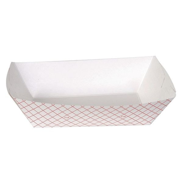 Dixie Dixie, Plaid Food Tray, Red, 5lb., PK250 RP500 | Zoro