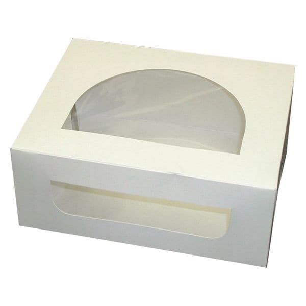 Dixie Donut Box, White, 7"x9"x3", PK100 PL9X7X3 | Zoro