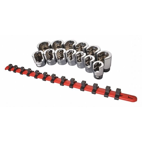 3/8" Impact Socket Set, 13 Piece