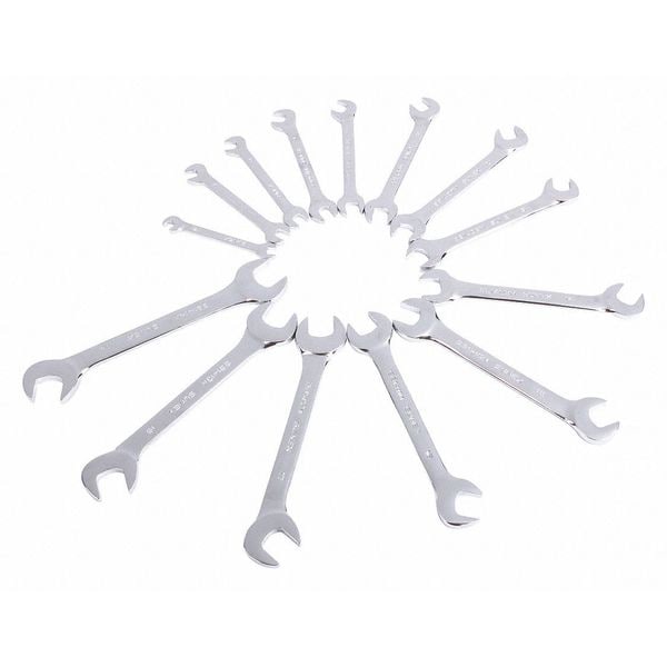 Sunex Angled Wrench Set, Metric, 14 pcs. 9914MA | Zoro