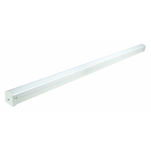 Satco Nuvo LED 4 ft. Connectable Strip 36W 4000K White Finish 120V 65 ...
