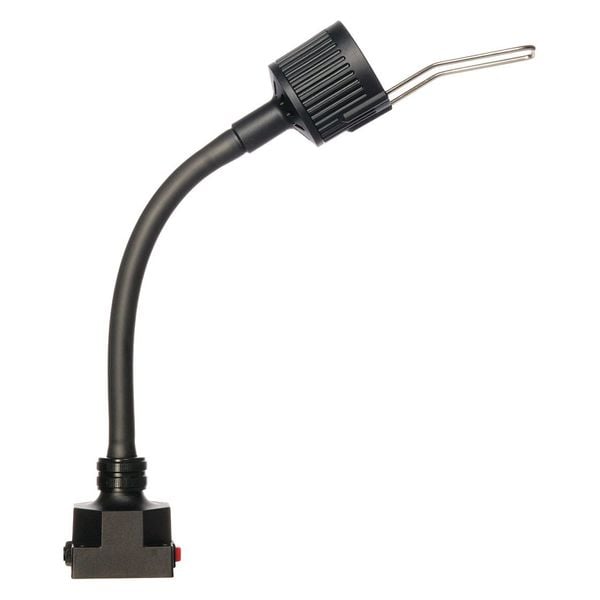 Sunnex Halogen Light Gooseneck, 12" Sq Base HS741-12 | Zoro