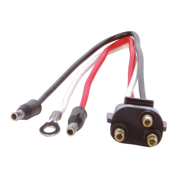 Truck-Lite Pigtail, Push-In, Color-Coded, 10.50 in. L 94962 | Zoro