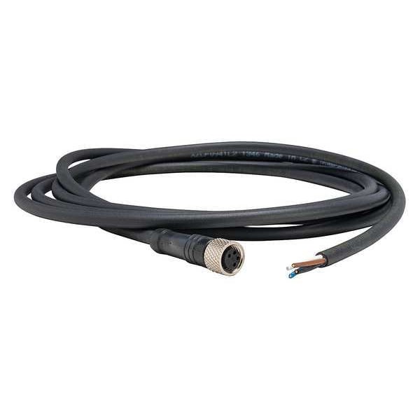 Telemecanique Sensors Cordset,16.4 ft.,Black,250VAC/300VDC (XZCP0941L5 ...