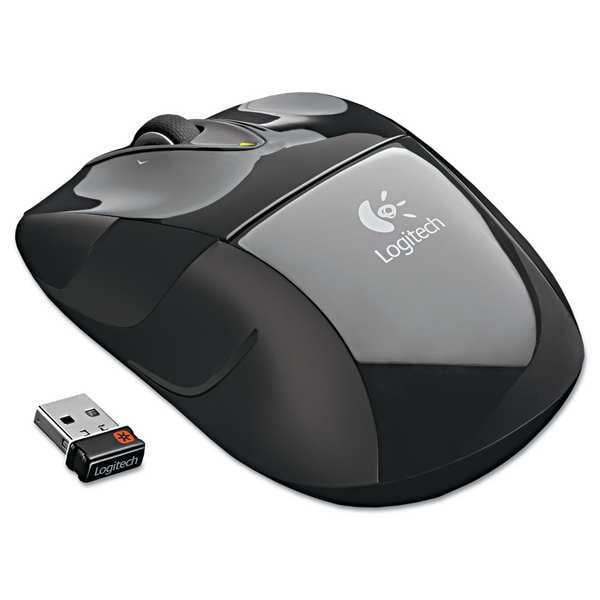 Logitech Mouse, Wireless, Optical, Black LOG910002696 | Zoro