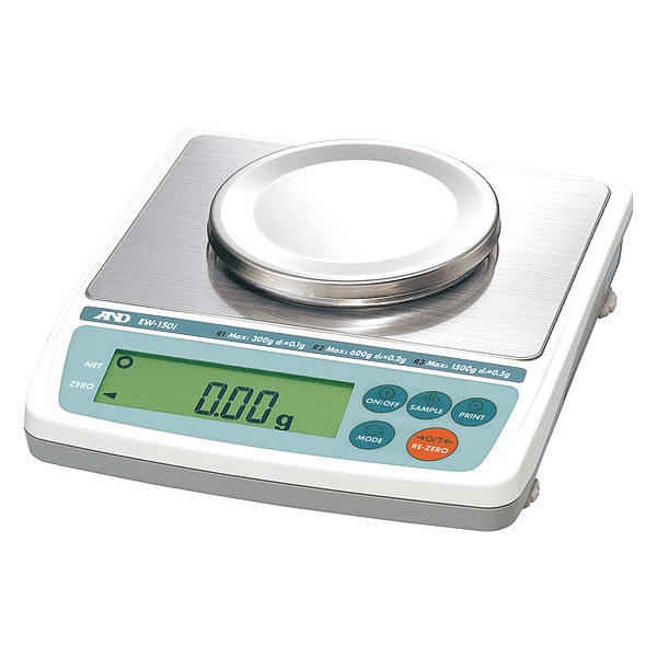 A&D Weighing Digital Compact Bench Scale 150g Capacity EW-150I | Zoro