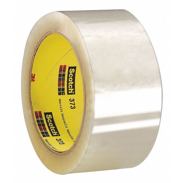 Scotch Carton Tape, Clear, 48mm x 411m, PK12 373 | Zoro
