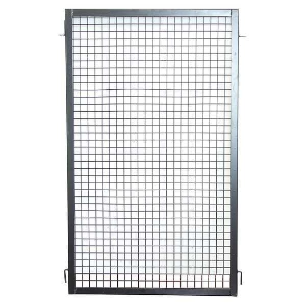 Zoro Select Wire Partition Panel, W 2 Ft x H 5 Ft 19N873 | Zoro