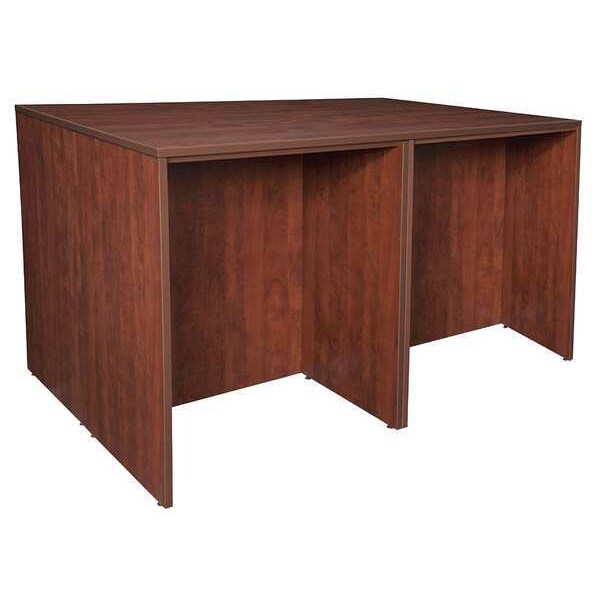 Regency Desk Quad Office Desk, 46 in D X 42 in H, Cherry, Laminate ...