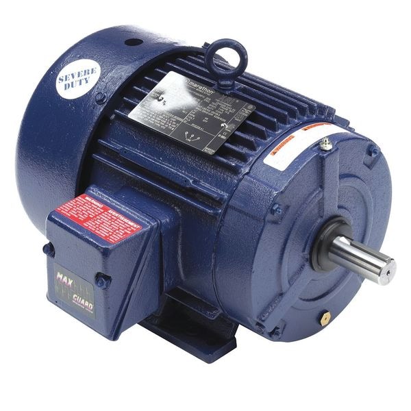Marathon Motors Severe Duty Mtr, 3-Ph, TEFC, 5 HP 184TTFCD6526 | Zoro