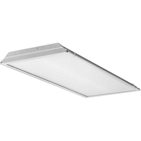 Lithonia Lighting Recessed Troffer, 4 ft L, 6466 lm, 48.7W 2GTL 4 60L ...