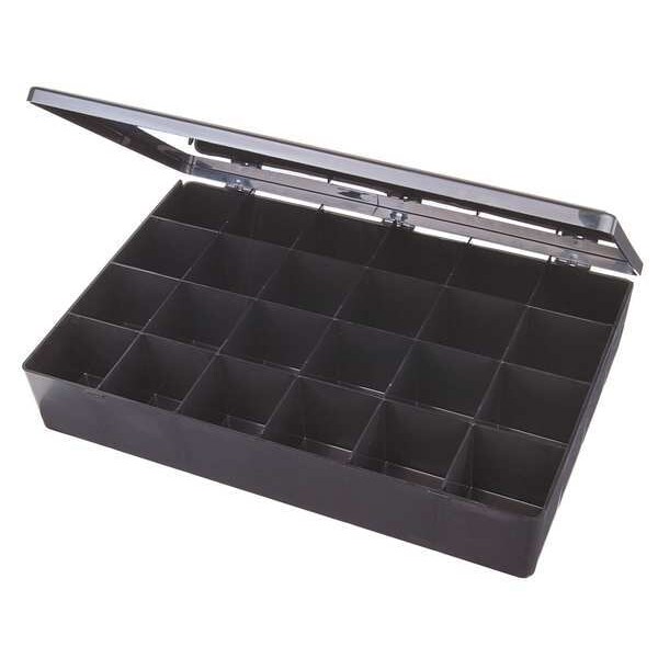 Flambeau ESD Compartment Box with 24 compartments, Plastic C824 | Zoro