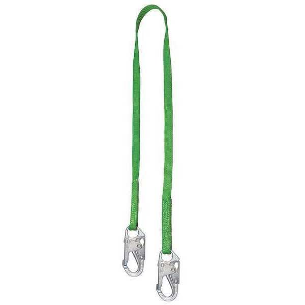 Miller Positioning Lanyard, 4 ft Length, Snap Hook, Steel, 1 Leg(s ...