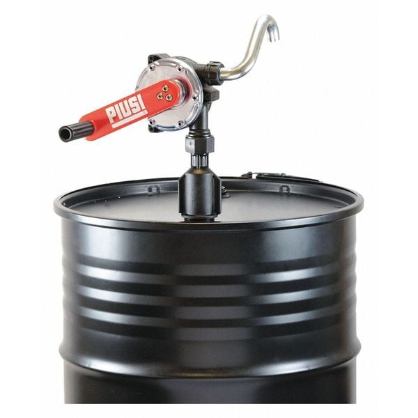 Piusi Usa HandPump, Rotary, PP/SS, 10.67oz/stroke F00332510 | Zoro