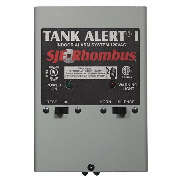 Sje-Rhombus Tank Alert 101 Alarm No Float AUX TAAB-01XAUX | Zoro