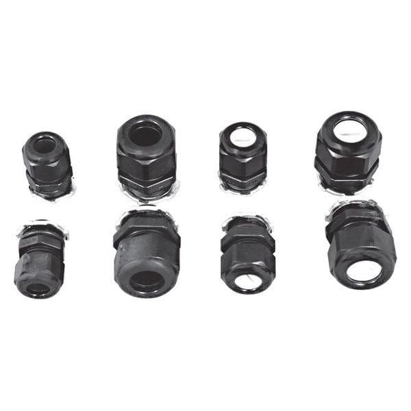 Sje-Rhombus Round Cable Connector, 1/2" RCC-8 | Zoro