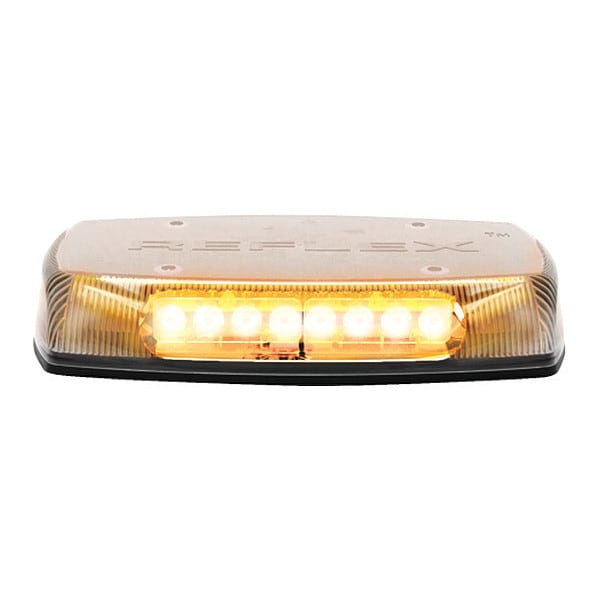 Code 3 Reflex Beacon, Clear Lens, Amber LEDs C5590CA | Zoro