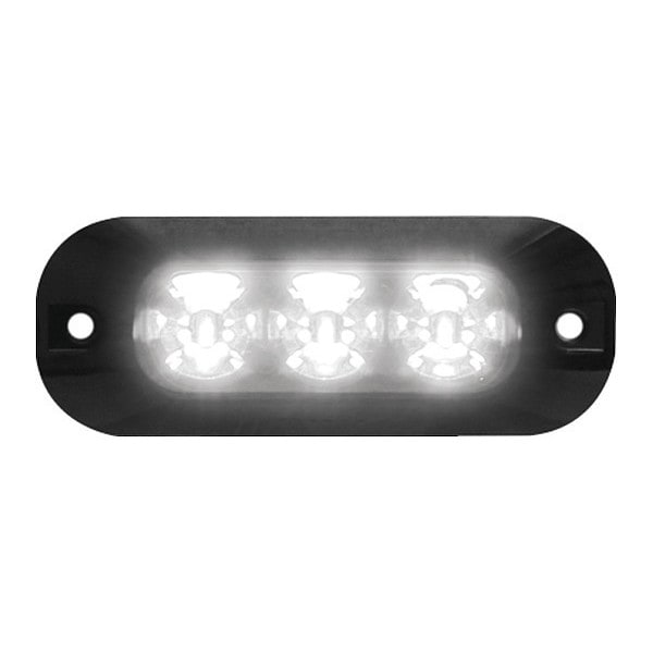 Code 3 XTP Single, 3 LEDs Light, 12/24VDC, White XTP3W | Zoro