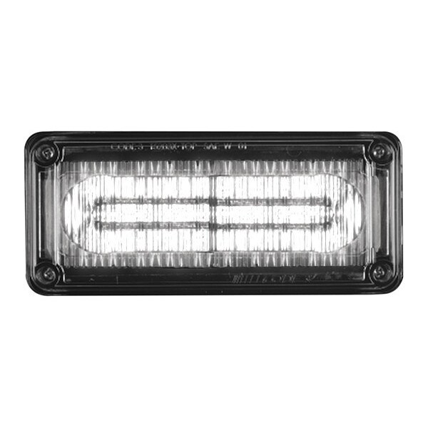 Code 3 Perimeter Light, Clear Lens, Red LED, 3"X7" 3712CR-75 | Zoro