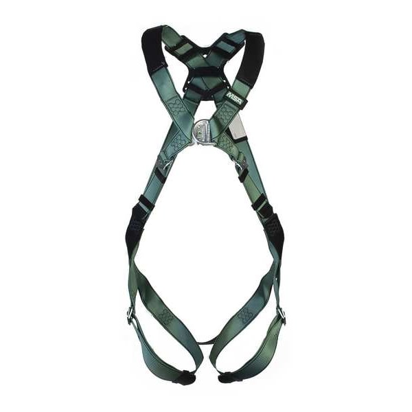 Msa Safety Full Body Harness, M, Nylon 10197203 | Zoro