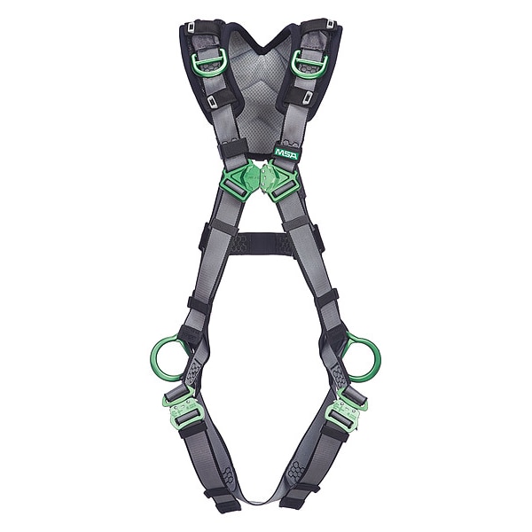 Msa Safety Full Body Harness, 2XL, Nylon 10194887 | Zoro