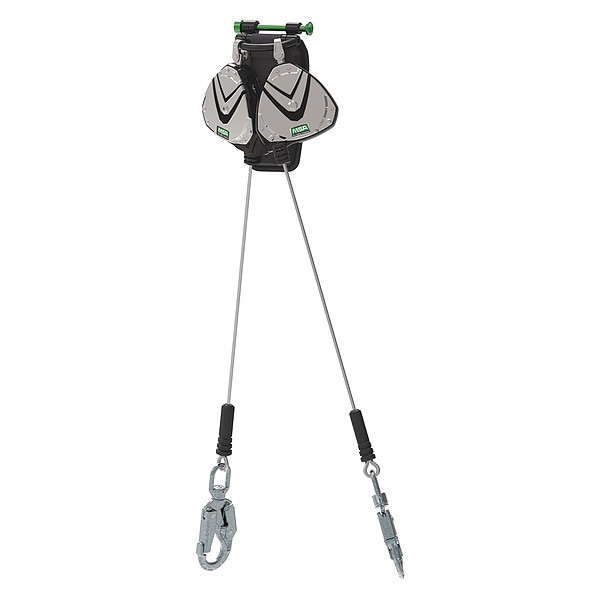 Msa Safety Leading-Edge Self Retracting Lifeline, 8 ft., Stainless ...