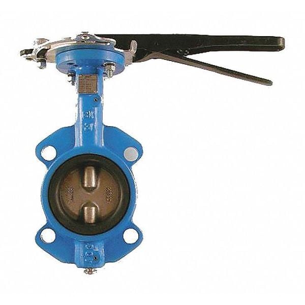 Flow Plus Butterfly Valve, 16", Wafer Style, 250 psi 16 B 2445355H | Zoro