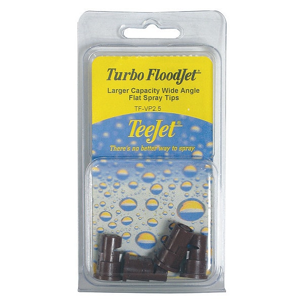 Teejet Turbo Floodjet Tip, PK4 PK-TF-VP2.5 | Zoro