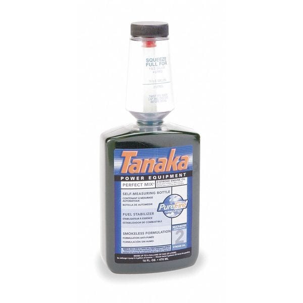 Tanaka Two-Cycle Oil, Perfect Mix, 16 oz 700218 | Zoro