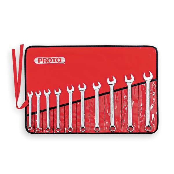 Proto Combination Wrench Set, Metric, 10 pcs. J1200K-MASD | Zoro