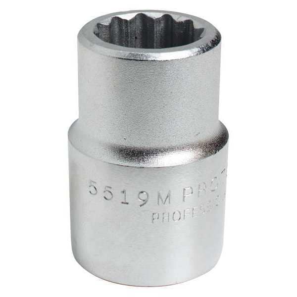 Proto 3/4 in Drive, 28mm Metric, Socket, 12 Points, Steel, Chrome, 28 ...