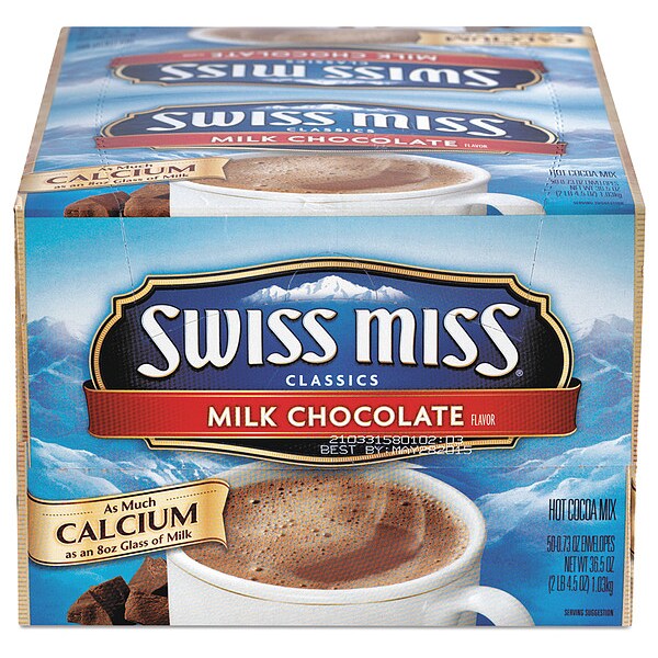 Swiss Miss 55280 $18.29 Hot Chocolate Packet, Regular, PK300 | Zoro.com