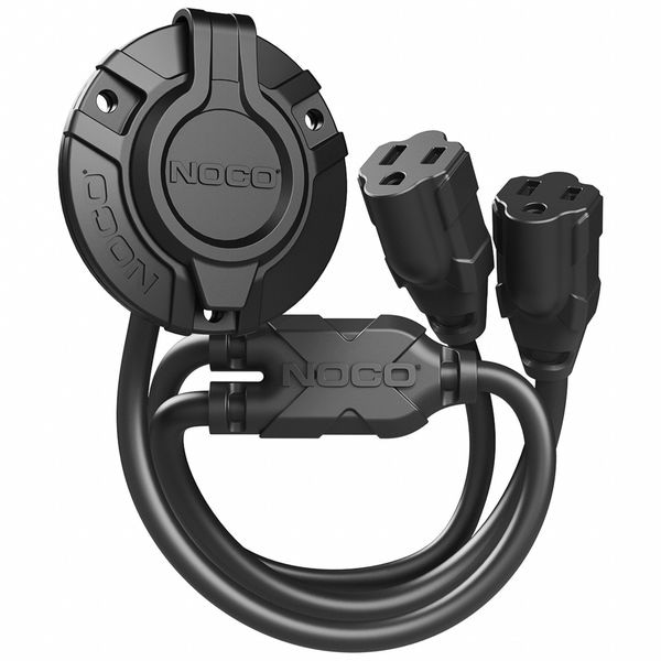 Noco AC Port Plug, 1.5 ft L, Black GCP2 | Zoro