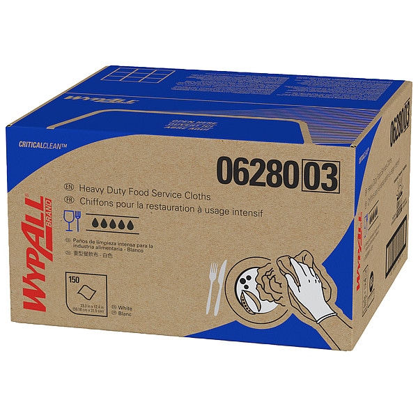 Kimberly-Clark Professional WypAll Critical Clean Ultra Duty ...