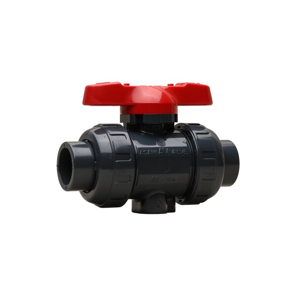 Asahi Valve, Ball, T-21, 1/2", CPVC/FKM, S/T 111613005 | Zoro
