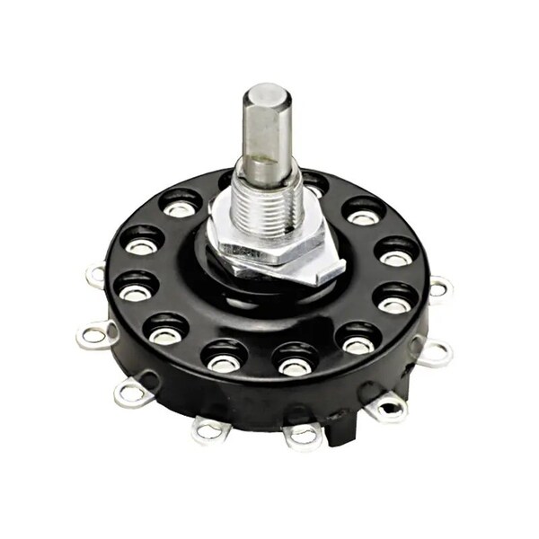 Grayhill Rotary Switch, 5 Positions, Spst, Latched, 1A, 120Vdc, Solder ...