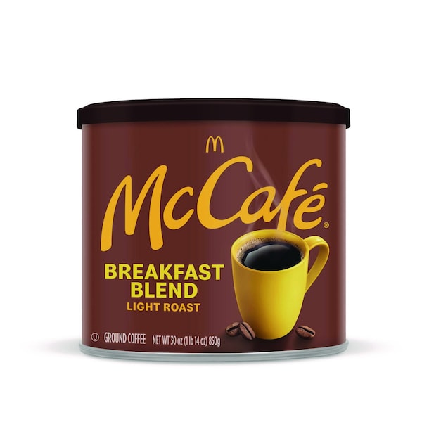 Mccafe Ground Coffee, Breakfast Blend, 30 Oz Can, 1 PK 43000071533 | Zoro