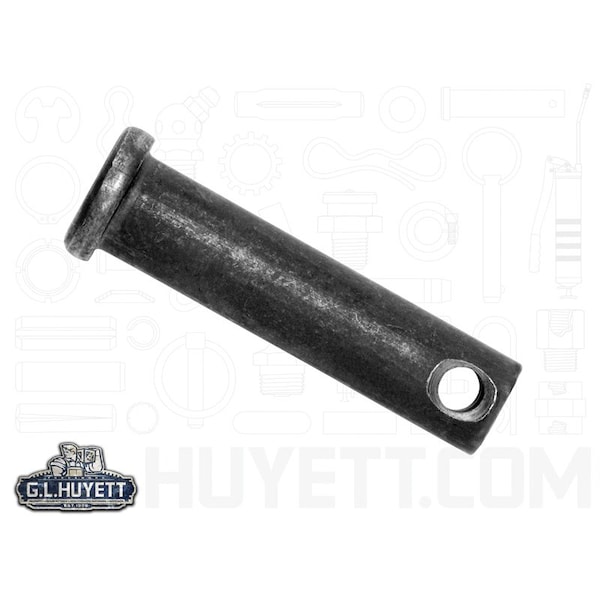 Huyett Clevis Pin, , 0.250 in Dia x 2.359 in Overall L x 2.500 in Shank ...