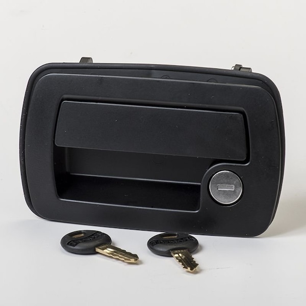 Trimark Two-point paddle handle, right hand, low gloss black housing ...