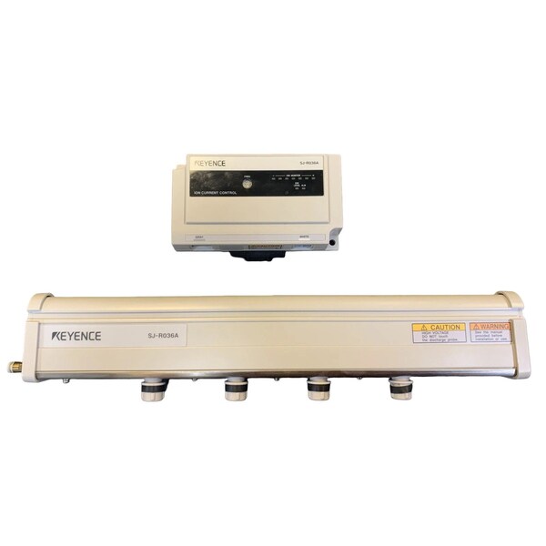 Keyence Static Elimination System, Bar Type Main Unit 360 mm SJ-R036A | Zoro