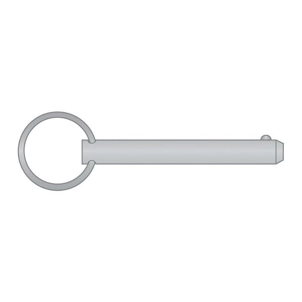 Huyett Detent Pin, 300 Stainless Steel, 1.000 in Dia x 3.000 in ...