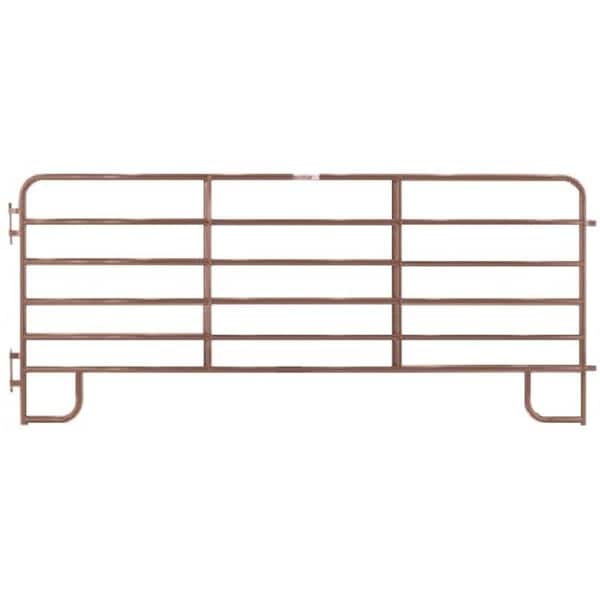 Tarter Corral Panel, Steel, Red, PowderCoated ECR12 | Zoro